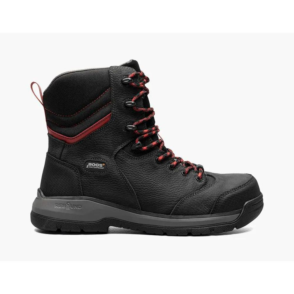 BOGS Bedrock II Bottes de travail 8 po imperméable à embout composite ...